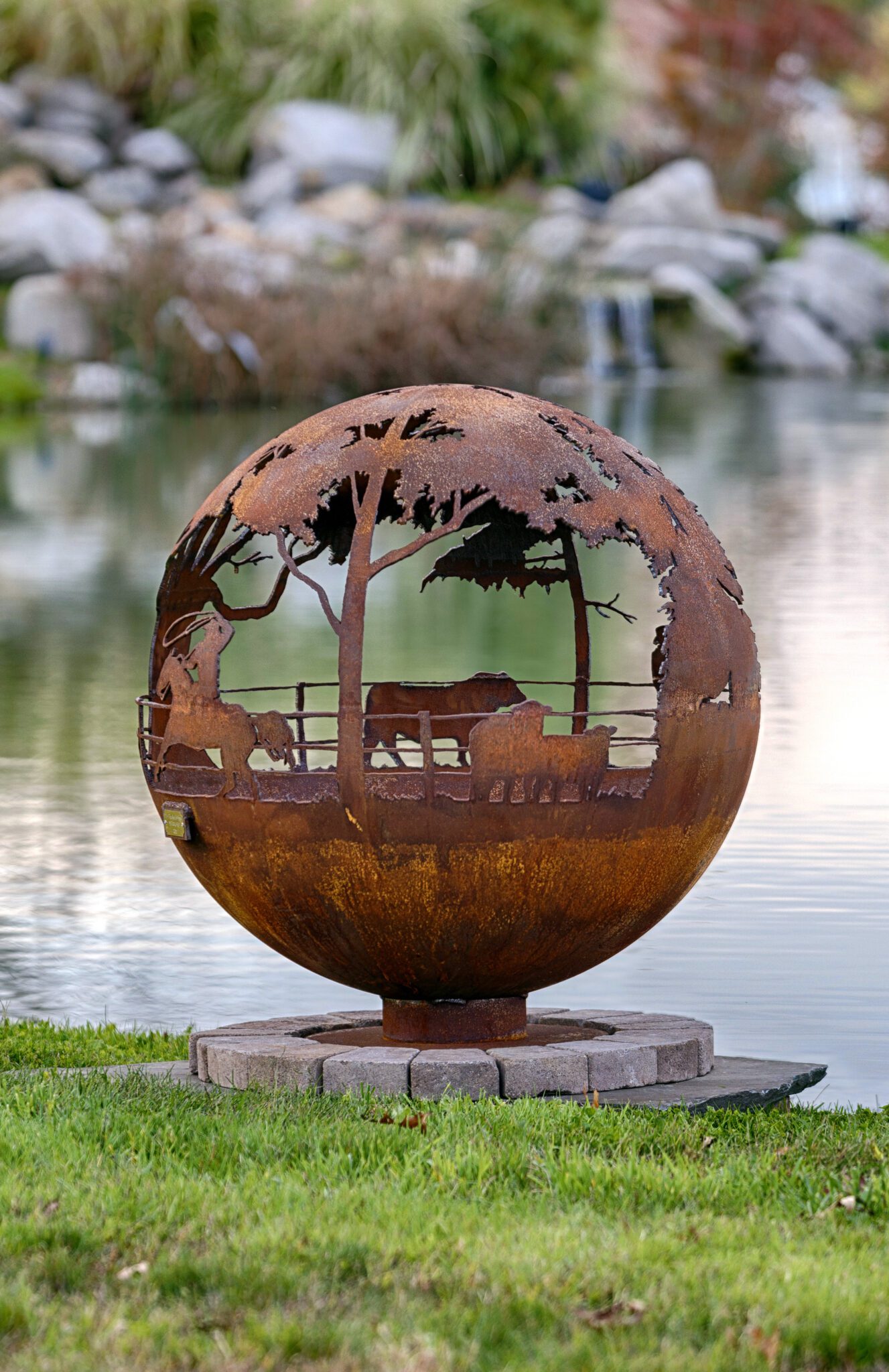 Fire Pit Sphere - Round Up | The Fire Pit Gallery